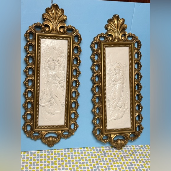 Home Interiors | Wall Decor | Vintage Homco Wall Plaques Hollywood ...
